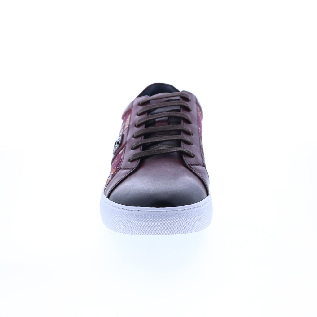 Robert Graham Hemmings RG5482L Mens Burgundy Lifestyle Sneakers Shoes ...