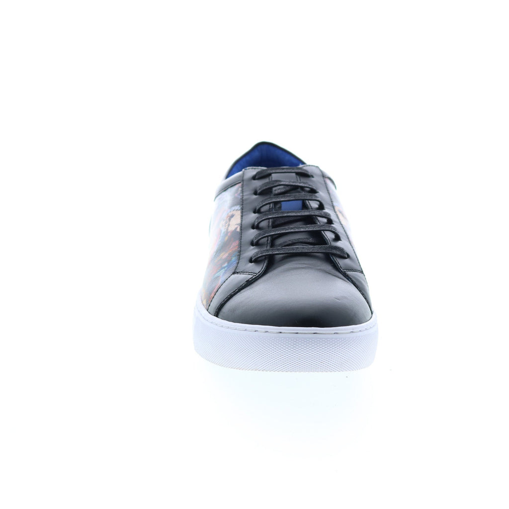 Robert Graham Penfolds RG5539L Mens Black Leather Lifestyle Sneakers S ...