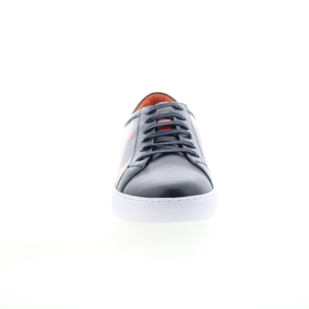 Robert Graham Rockford RG5541L Mens Black Leather Lifestyle Sneakers S ...