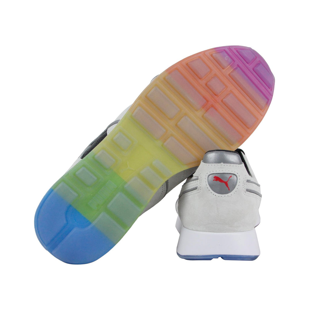 Puma RS-100 X Polaroid 36845601 Mens Black Leather Casual Low Top Snea ...