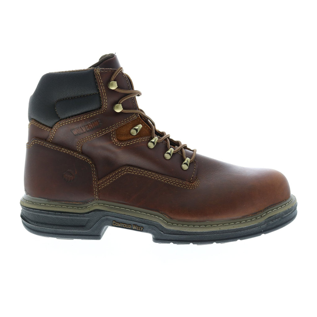 Wolverine Raider Steel-Toe 6" W02419 Mens Brown Leather Work & Safety ...