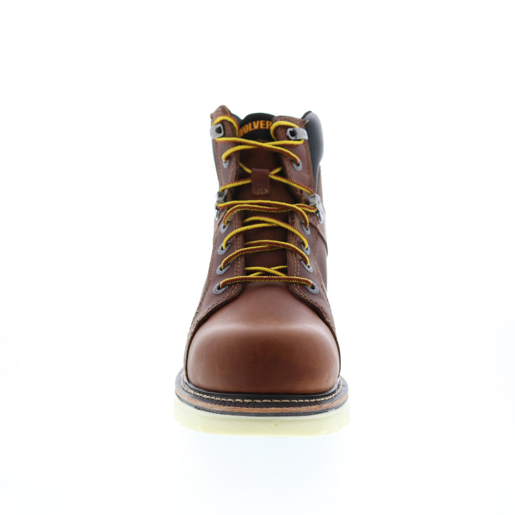 Wolverine I-90 Wedge DuraShocks 6" Wedge Mens Brown Wide Work & Safety ...