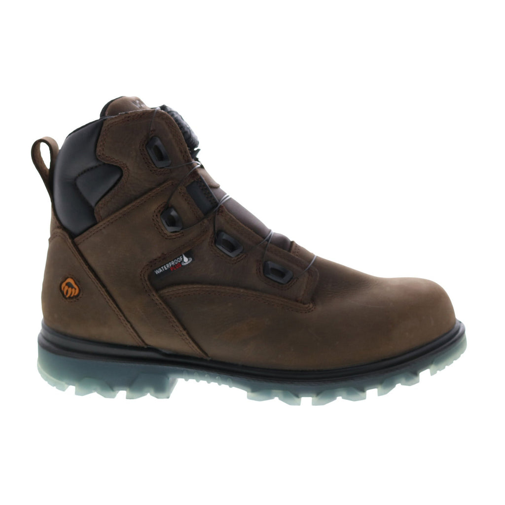 Wolverine I-90 EPX Boa CarbonMax 6" Mens Brown Wide Work & Safety Boot ...