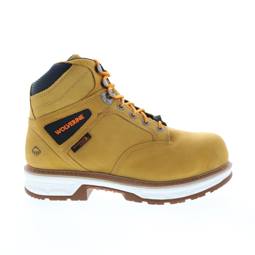 Wolverine Hellcat 6" W211119 Mens Brown Nubuck Wide Work & Safety Boot ...