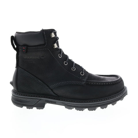 Wolverine Forge Ultraspring 6" Moc-Toe Mens Black Wide Work & Safety B ...