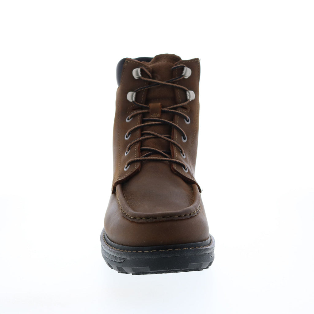 Wolverine Forge Ultraspring Moc-Toe WP 6" Mens Brown Wide Work Boots ...