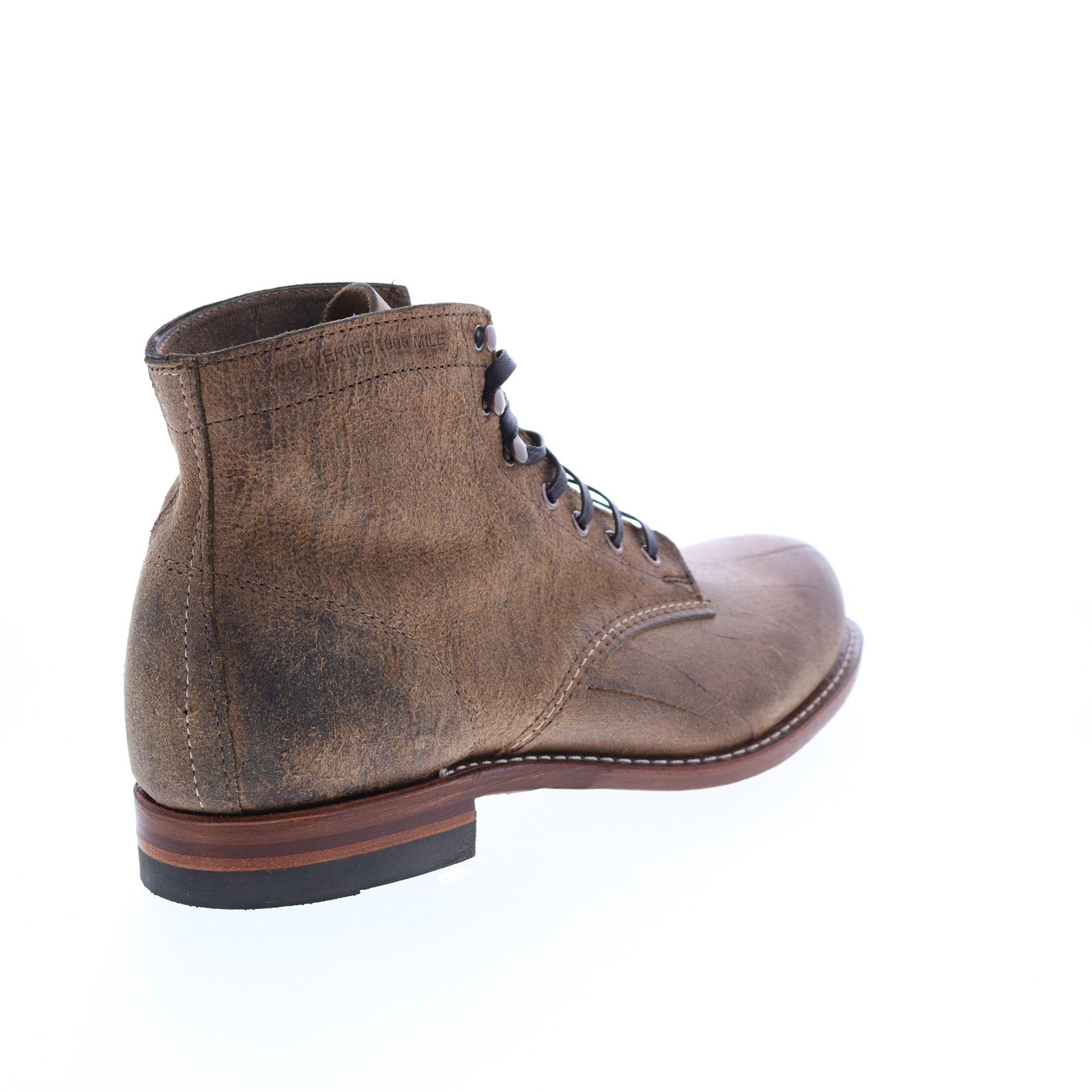 Wolverine 1000 Mile Rough Out Boot W40304 Mens Brown Casual Dress Boot ...