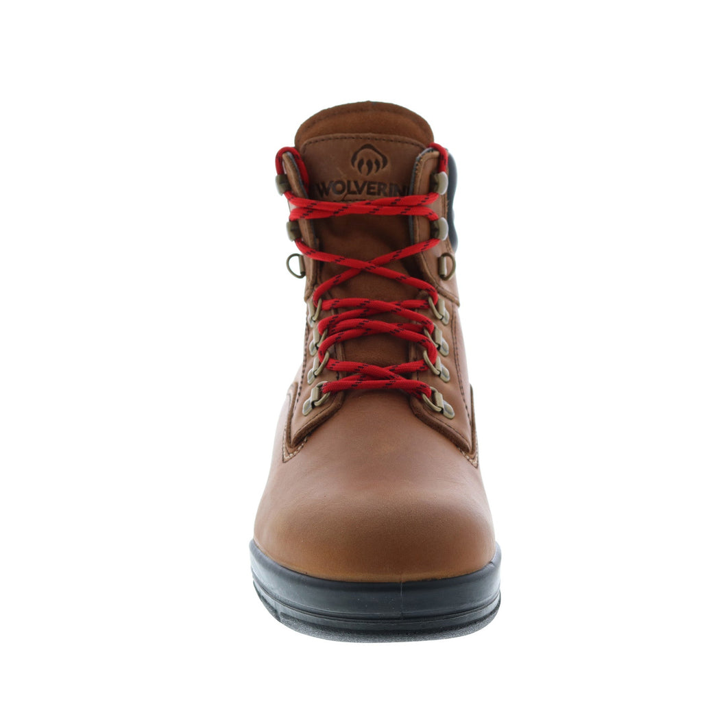 Wolverine Ninety Eight W880209 Mens Brown Leather Wide Work & Safety B ...