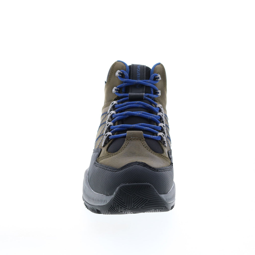 Wolverine Luton Hiker Waterproof Mid W880372 Mens Gray Wide Leather Hi ...