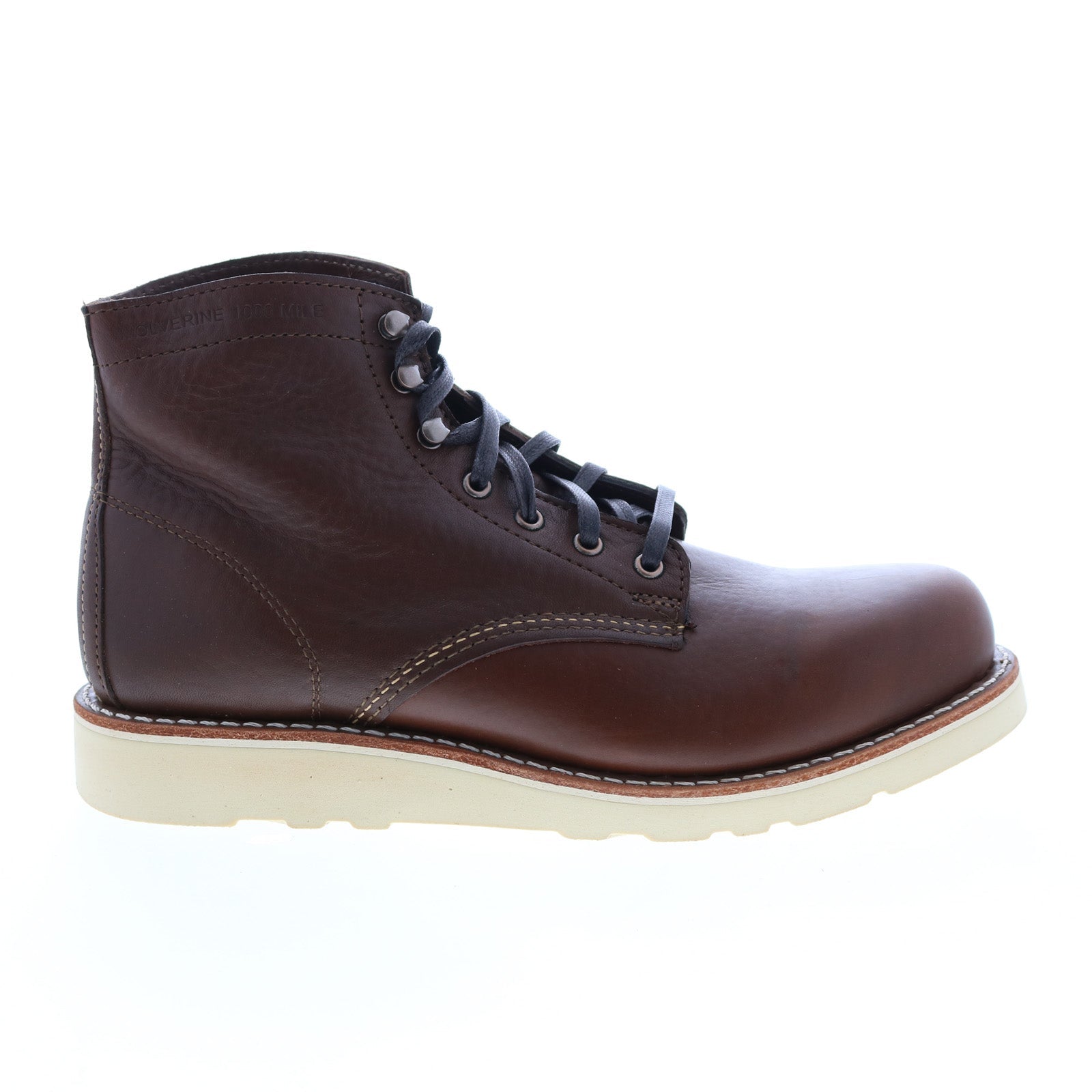 Wolverine 1000 Mile Wedge Boot W990131 Mens Brown Casual Dress Boots ...