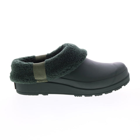 Hunter Play Sherpa Insulated Clog WFF1000RSP-ATM Womens Black Mules Cl ...
