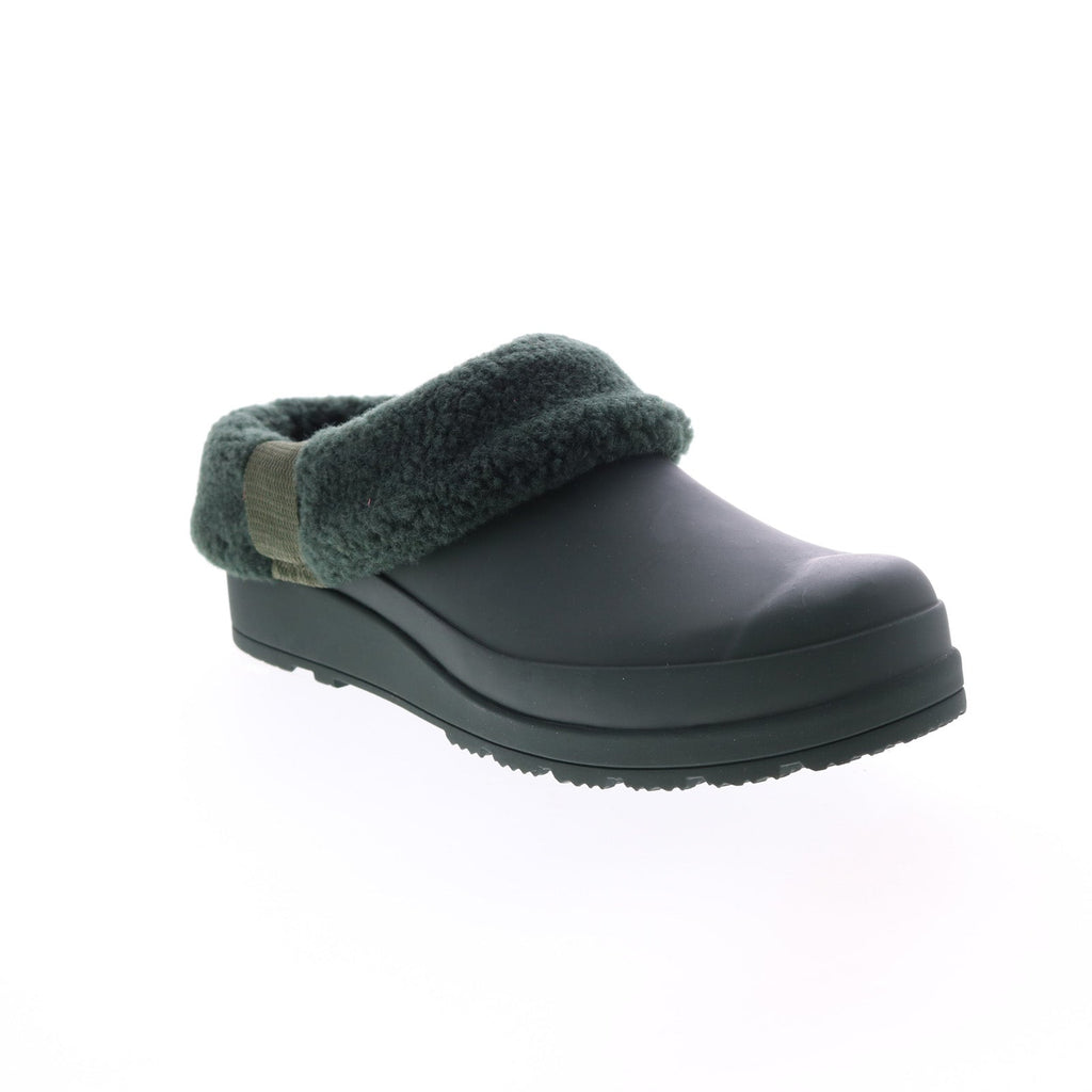 Hunter Play Sherpa Insulated Clog WFF1000RSP-ATM Womens Black Mules Cl ...