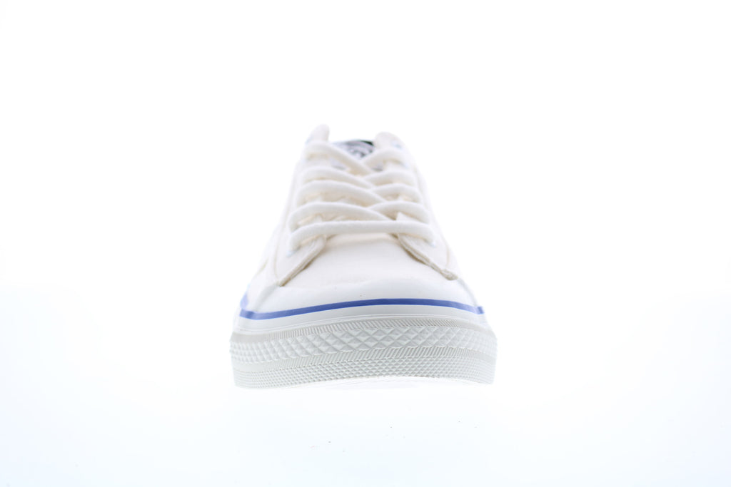 Diesel S-Astico Lc Logo Mens White Canvas Lace Up Lifestyle Sneakers S ...