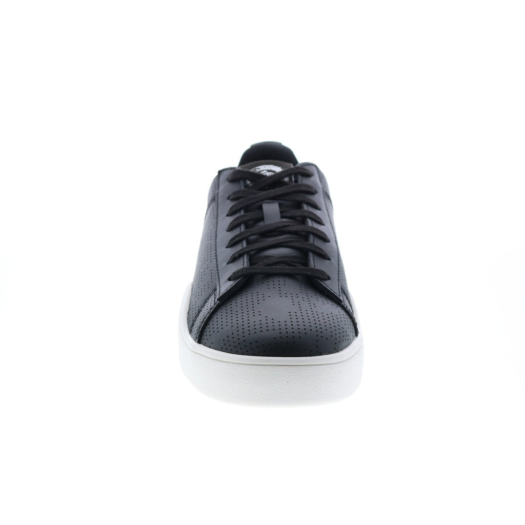 Diesel S-Clever Low Lace Mens Black Leather Lifestyle Sneakers Shoes ...