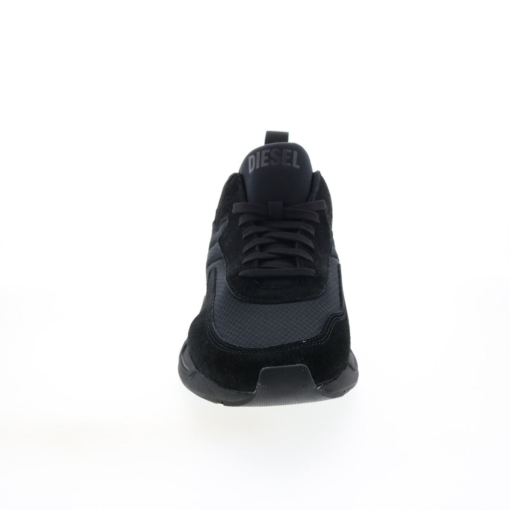 Diesel S-Serendipity Low Cut Mens Black Canvas Lifestyle Sneakers Shoe ...