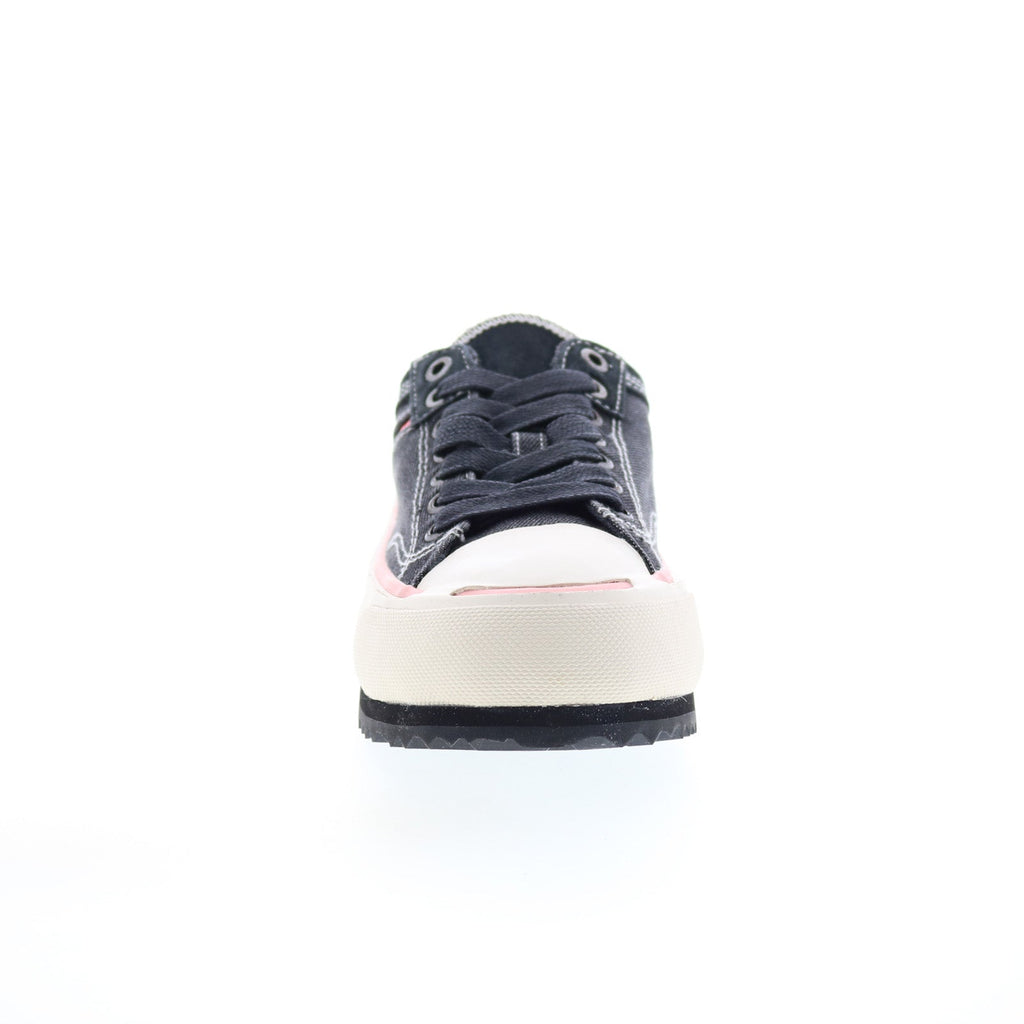 Diesel S-Principia Low W Womens Black Canvas Lifestyle Sneakers Shoes ...